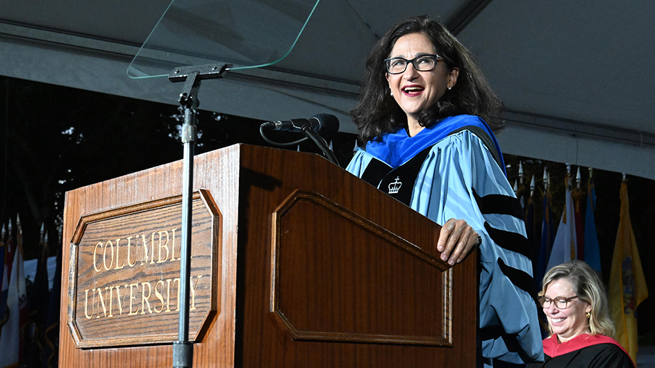 President Shafik Welcomes New Undergraduates to Columbia | Columbia News
