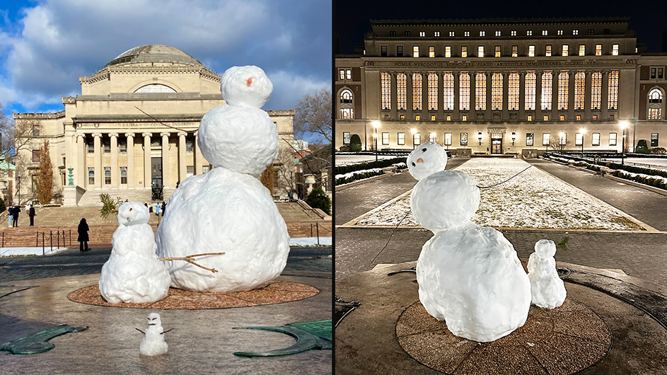Do You Want To Build a Snowman? | Columbia News