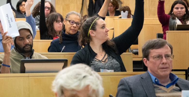 University Senate Sees Upswing in Participation, Lively Debate at Last ...