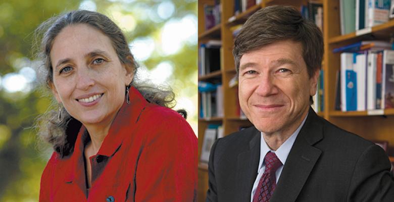 Ruth DeFries and Jeffrey Sachs Named University Professors | Columbia News