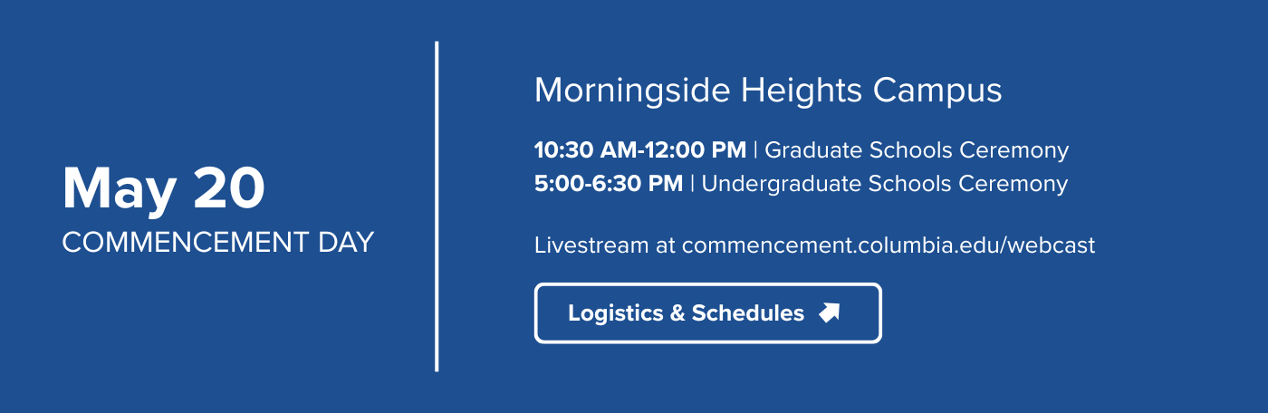 Columbia Graduation 2026 | Columbia News